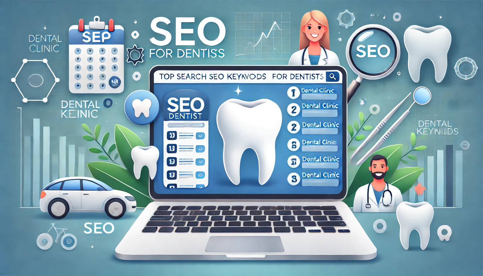 Top 75 SEO Keywords For Dentists - Content Redefined