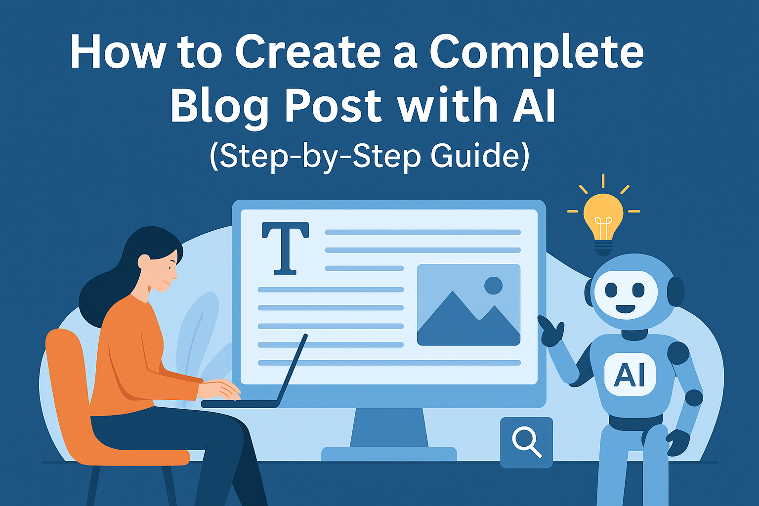 How To Create A Complete Blog Post With AI (Step-by-Step Guide) - Content Redefined